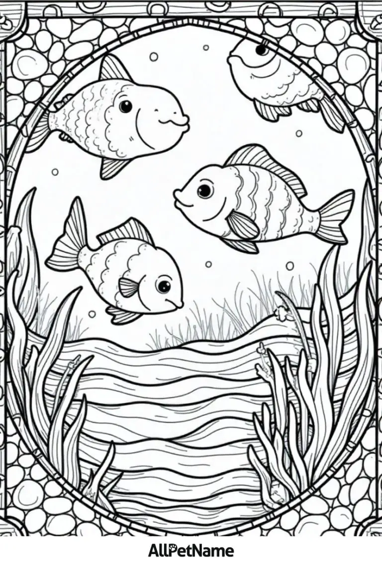Fish Coloring Pages Free Printable: Creative Activity for Kids and Adults