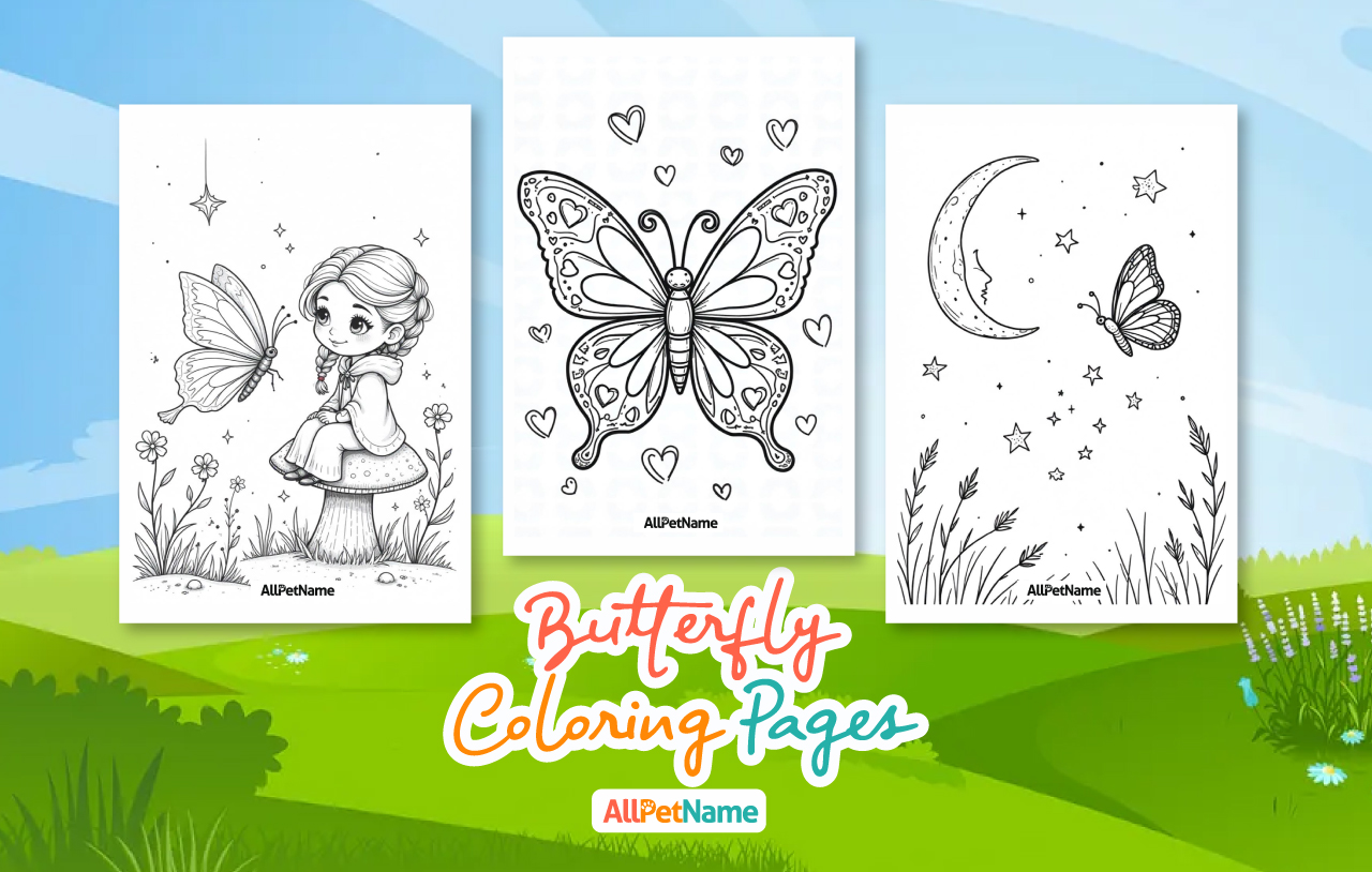 Butterfly Coloring Pages: Free Pintables for Adults and Kids